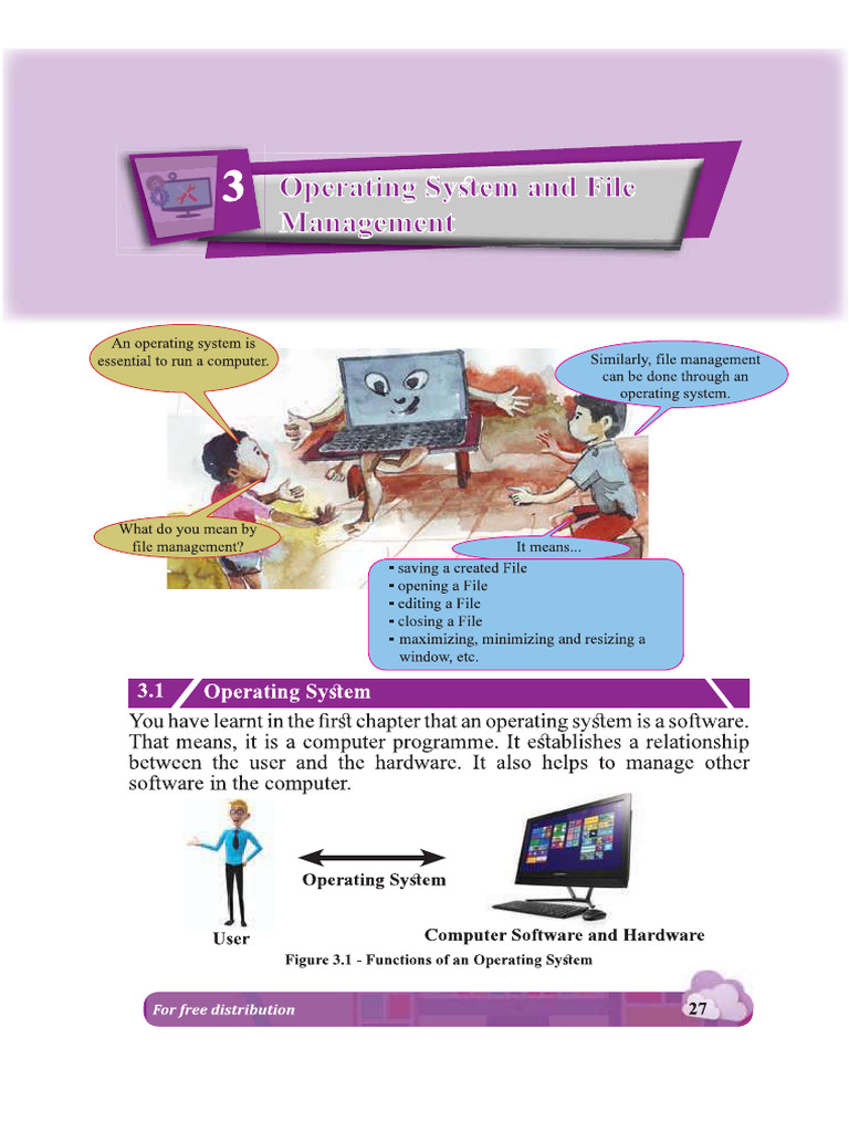 MYP1 Operating System and File Management | PDF