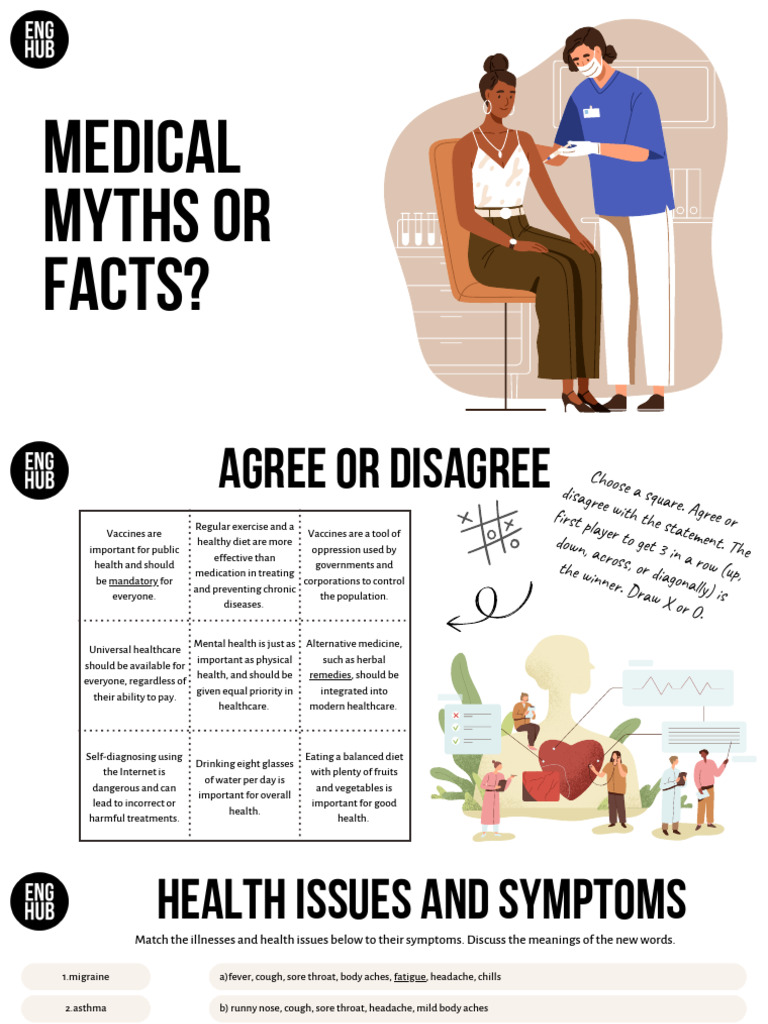 B2-C1 Medical Myths or Facts SV-2 | PDF | Infection | Vaccines