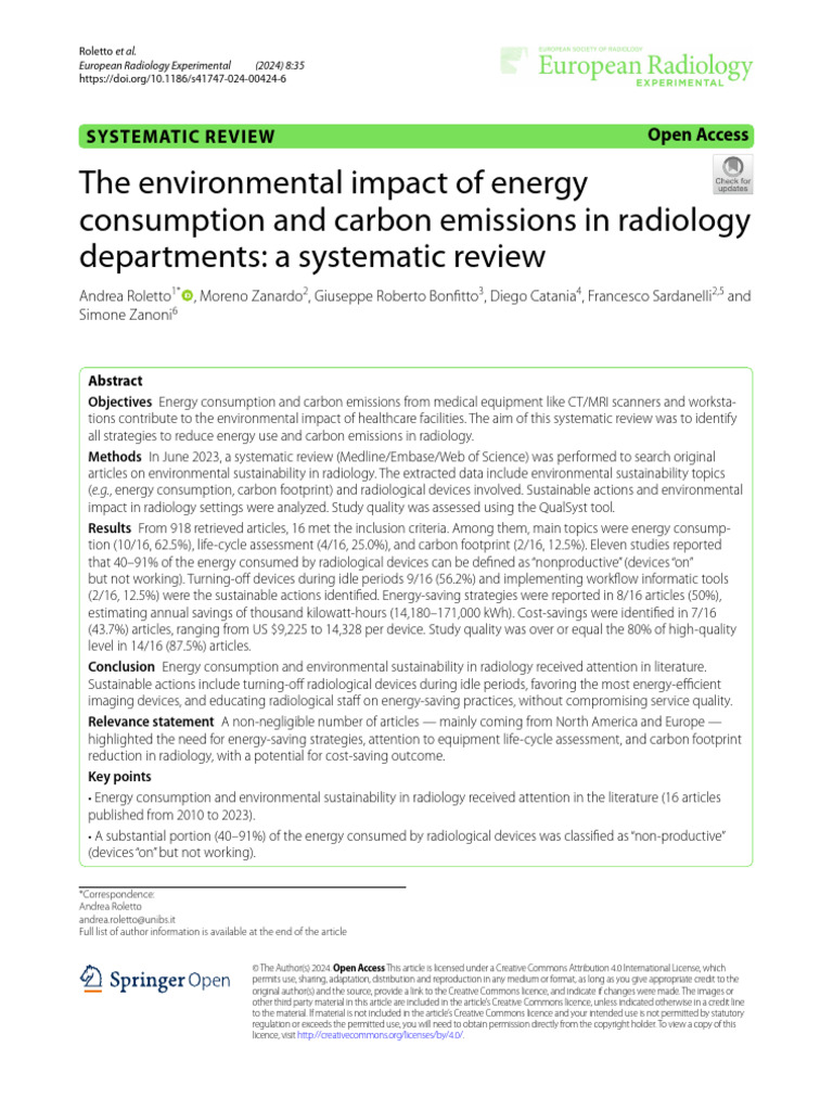 The Environmental Impact of Energy Consumption and Carbon Emissions in ...