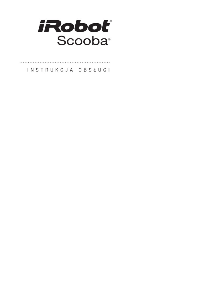 Irobot Scooba 450 Manual | PDF