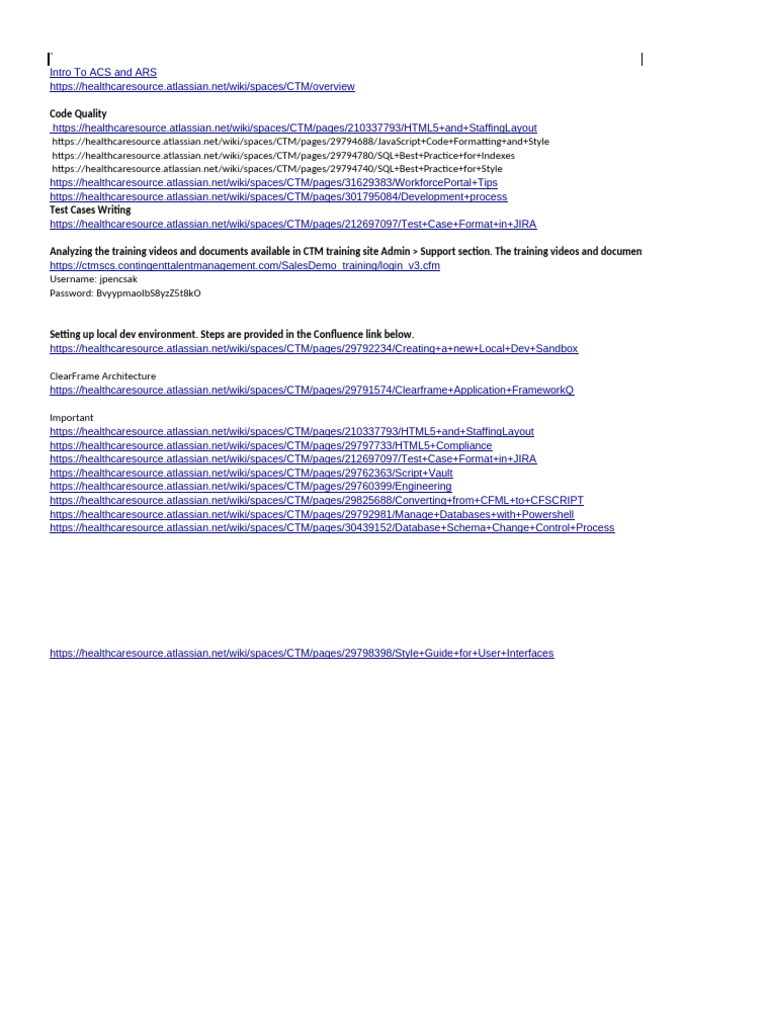 CTM Developer Resources Guide | PDF | Paycheck | Software
