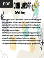 Deficit Model | PDF | Grammar | Human Communication