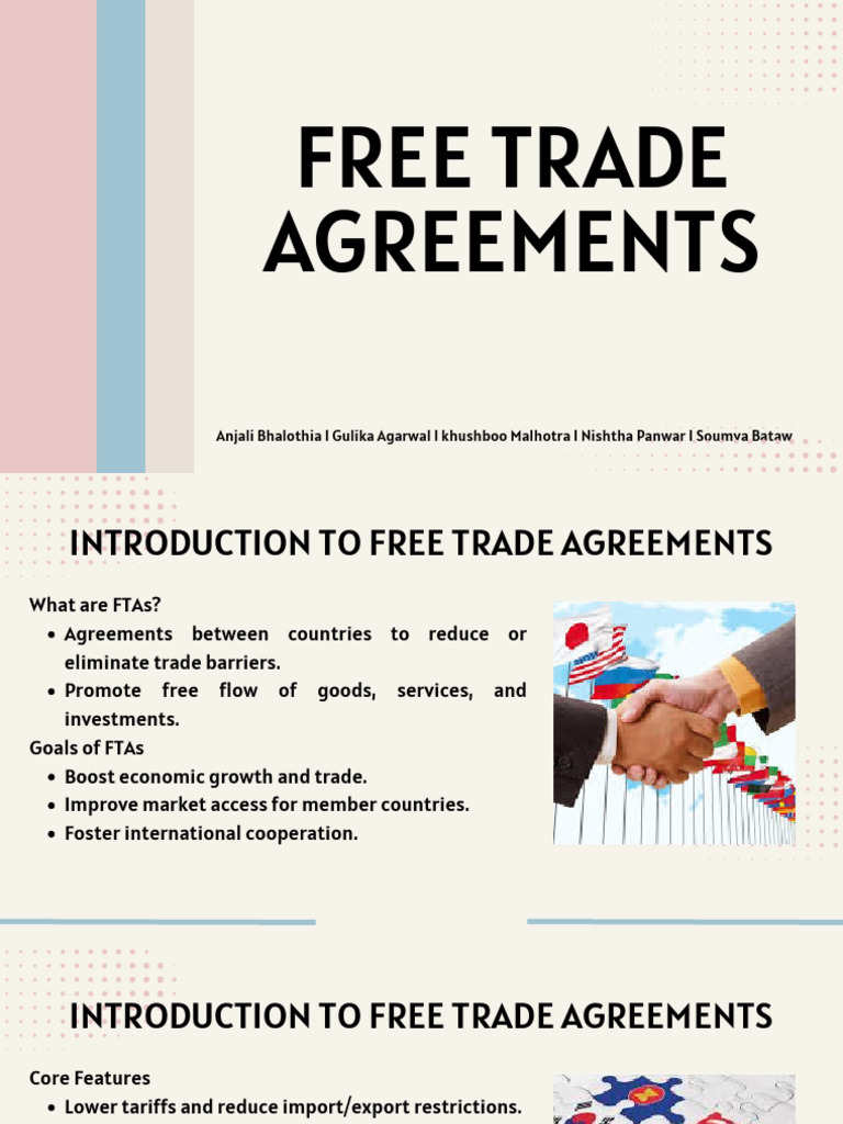 India's Free Trade Strategy | PDF | Free Trade | Market Access