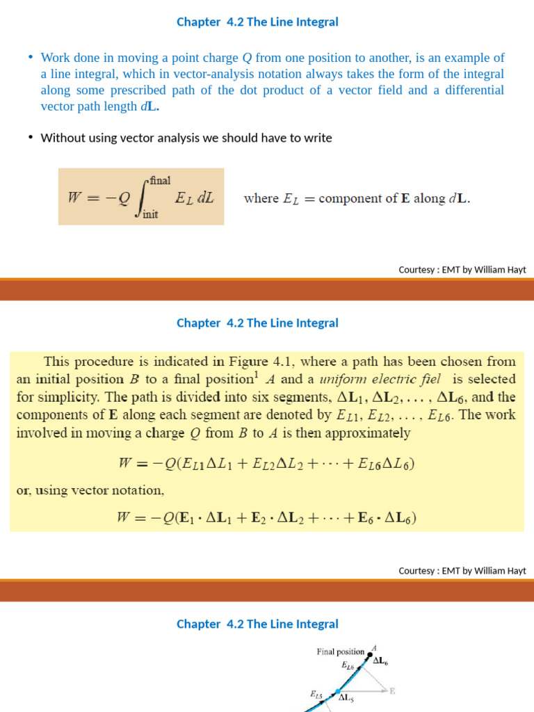 Line Integral Explained: Work Done | PDF