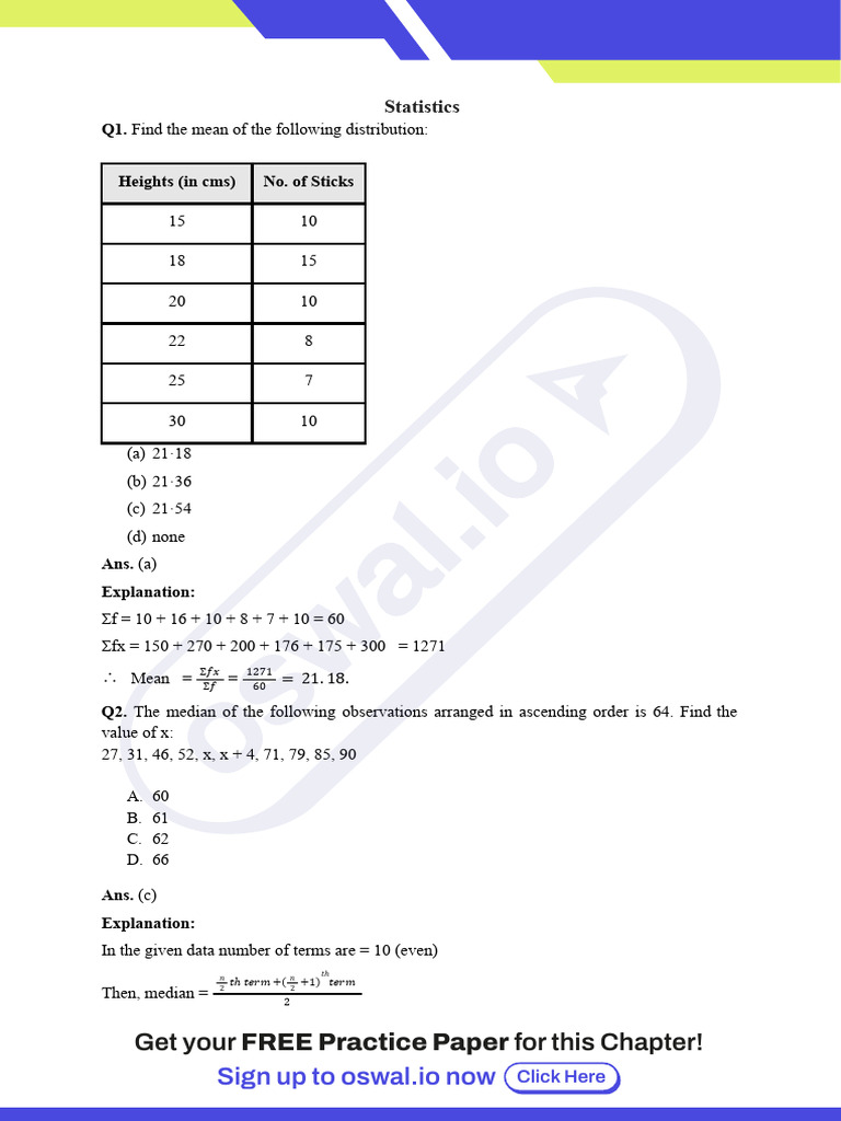 Chapter 19 | PDF | Descriptive Statistics | Analysis