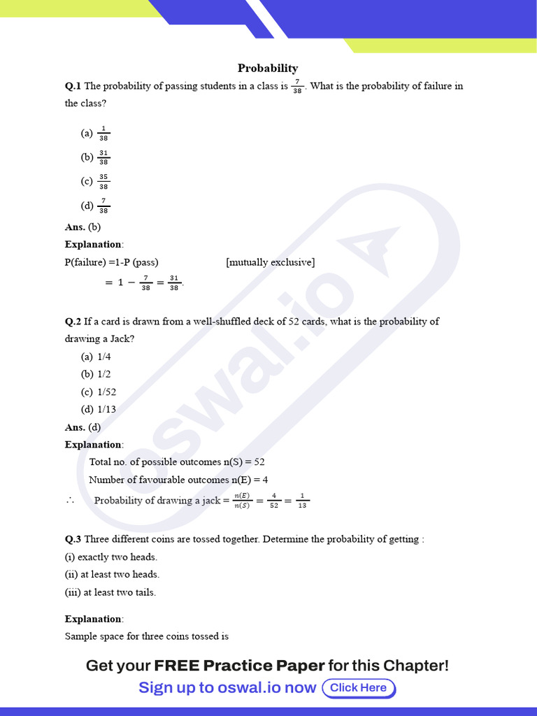 Chapter 20 | PDF | Probability | Applied Mathematics