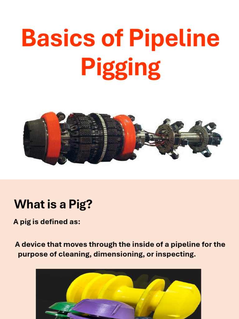 Pipeline Pigging Basics Guide | PDF | Valve | Gas Technologies