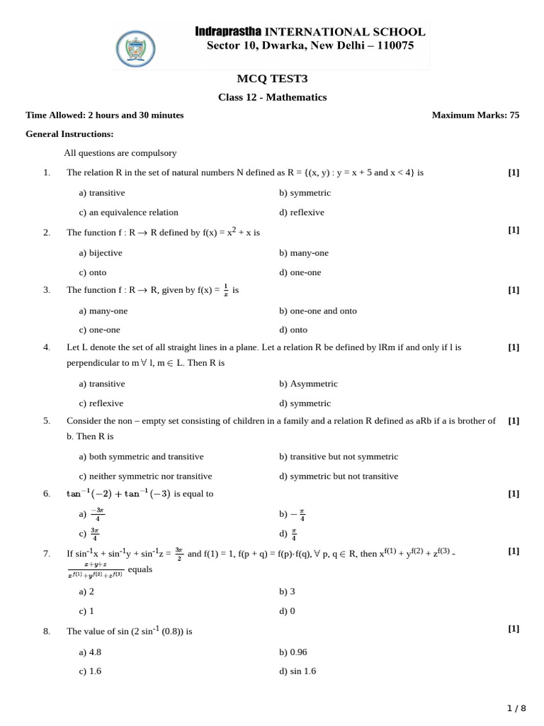 Question-1784920 241223 092556 | PDF | Monotonic Function | Geometry