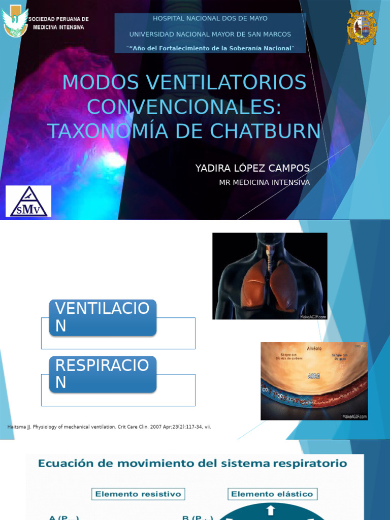 Taxonomía de Ventilación Mecánica de Chatburn | PDF | Sistema ...