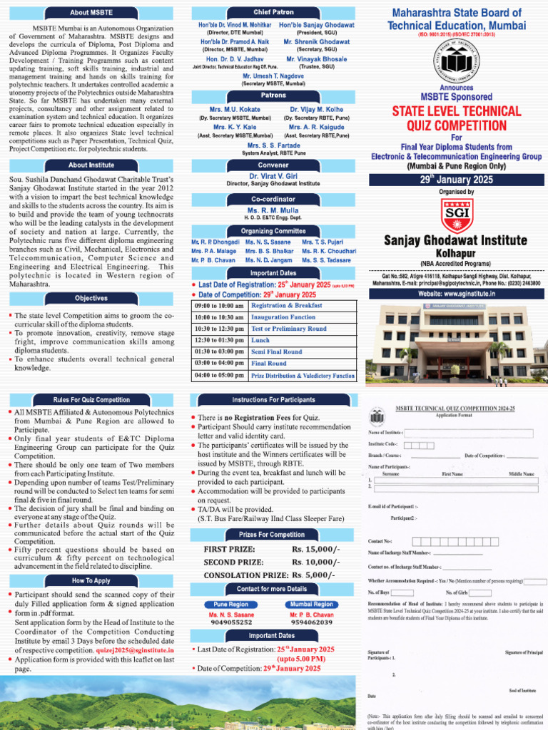 Sanjay Ghodawat Institute | PDF