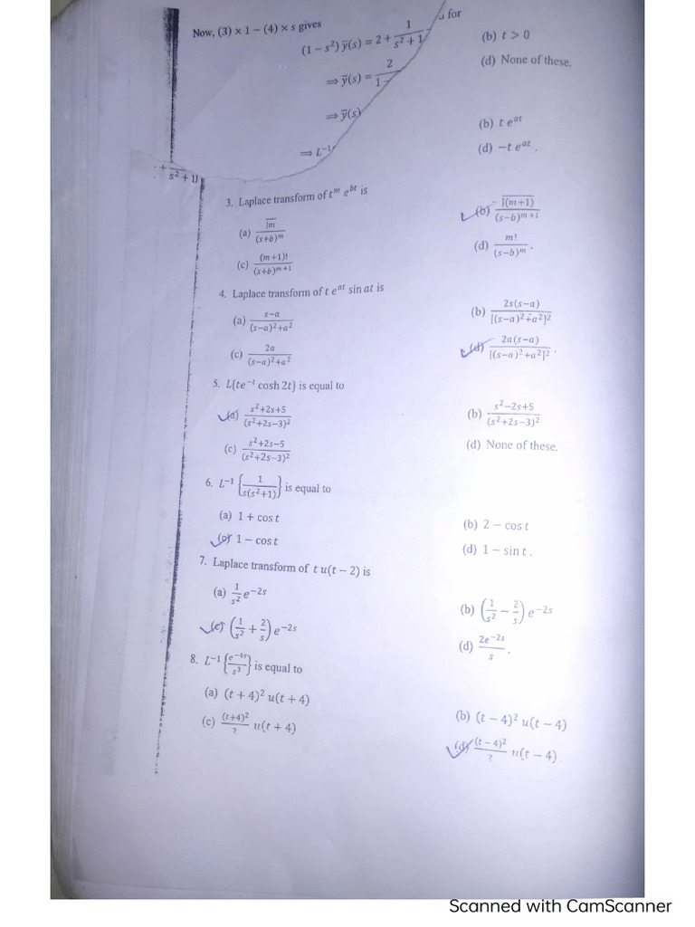 M3 Question Paper 2024 | PDF