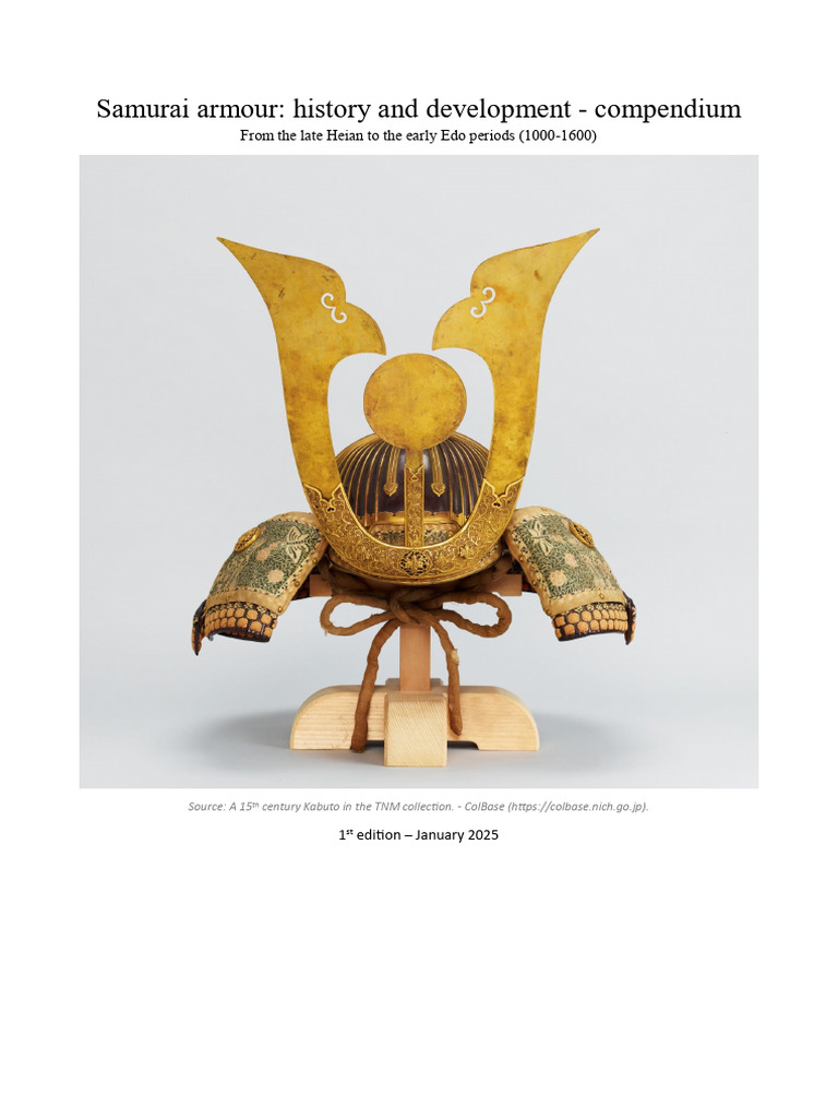 Samurai Armour History and Development Compendium | PDF | Armour