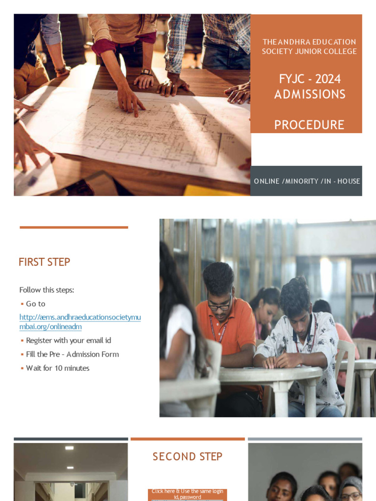 Fyjc2024 Admission Process | PDF