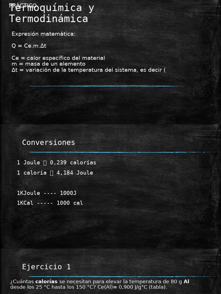 Clase de Practico de Termodinámica | PDF | Entalpía | Calor