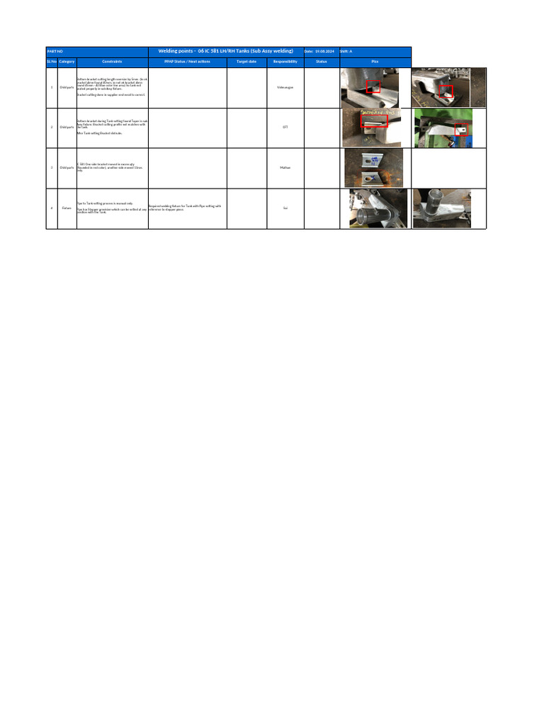 Observation points - 06 IC 581 LH-RH Tanks | PDF
