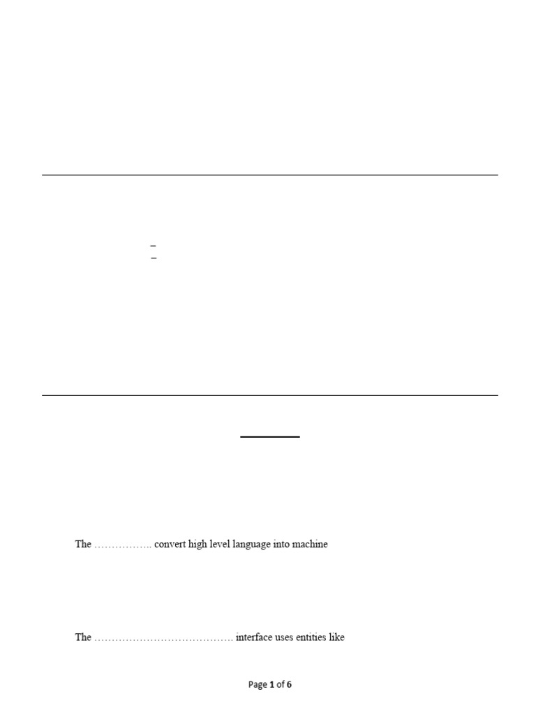 Class XI Computer Science Exam Paper | PDF | Scope (Computer Science ...