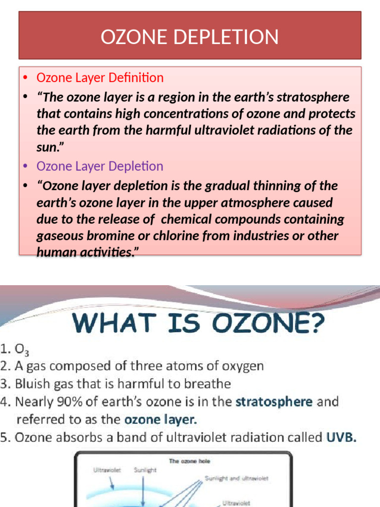 Ozone Depletion PPT 10-6-21 | PDF
