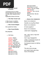 Boy Scouts Yell | PDF