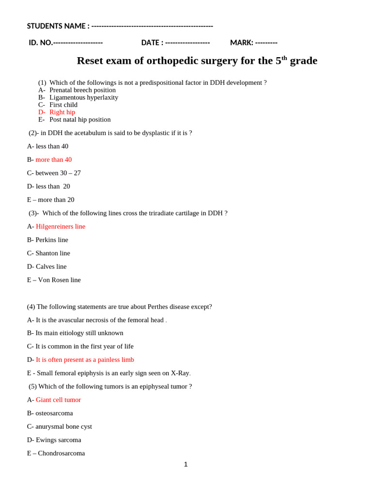 5th_grade | PDF | Skeletal System | Musculoskeletal System