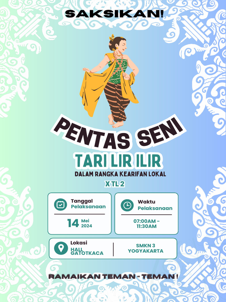 Hijau Modern Festival Tari Tradisional Cerita Anda - 20240507 - 064626 ...