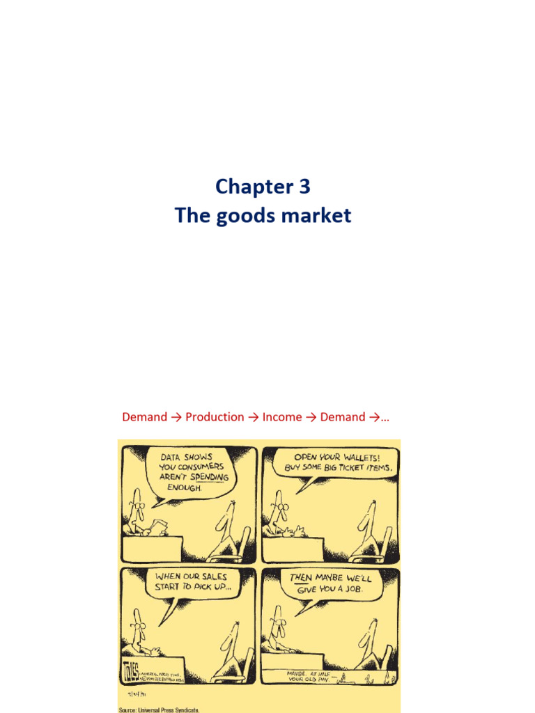 Goods Market Equilibrium Explained | PDF | Consumption (Economics ...