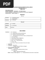 Syllabus Nursery 2025 26 | PDF