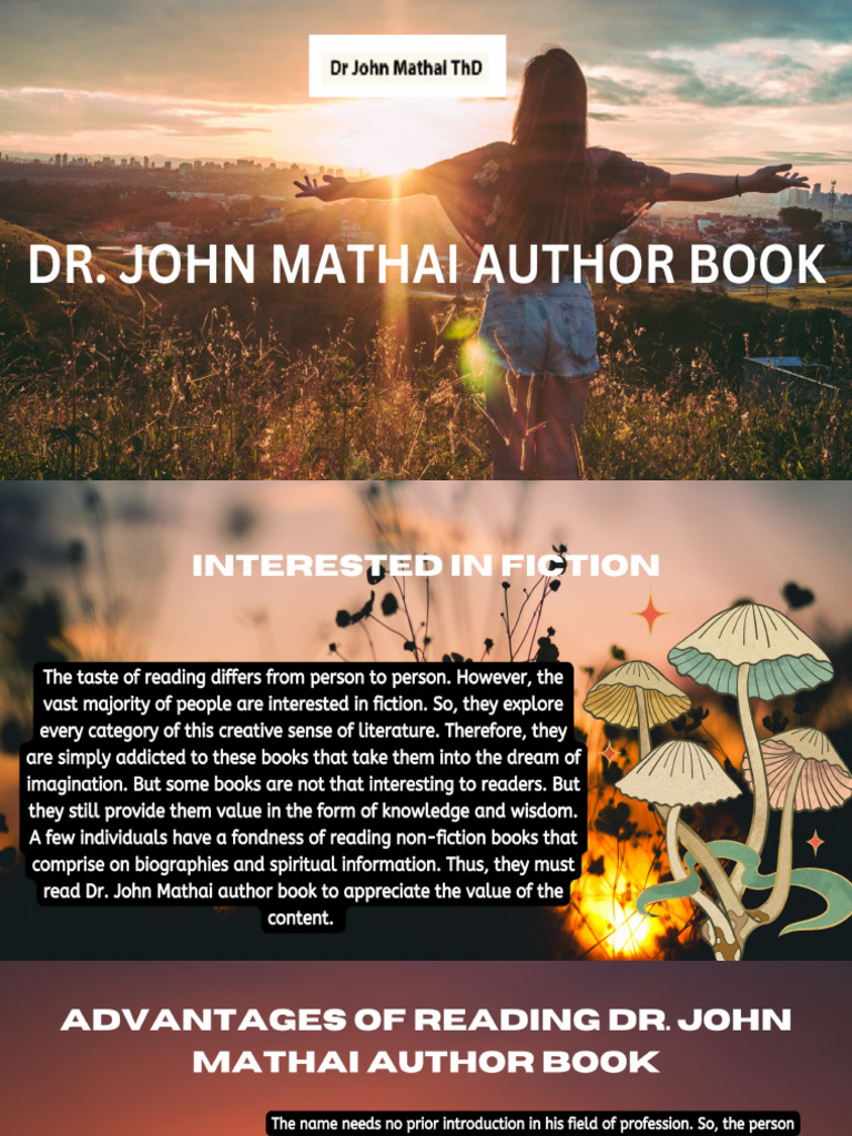 Presentation DR John Mathai | PDF