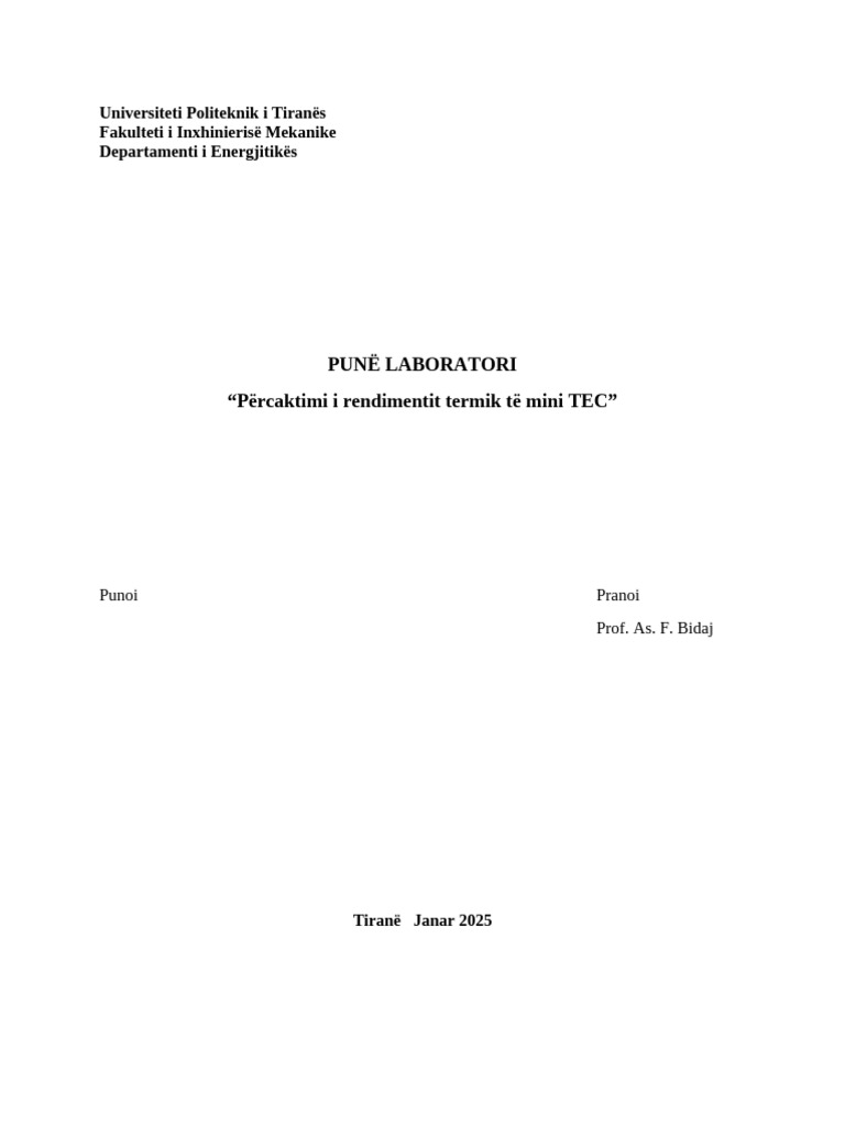 Pune LAb 3 Rendimenti TEC 2024 | PDF