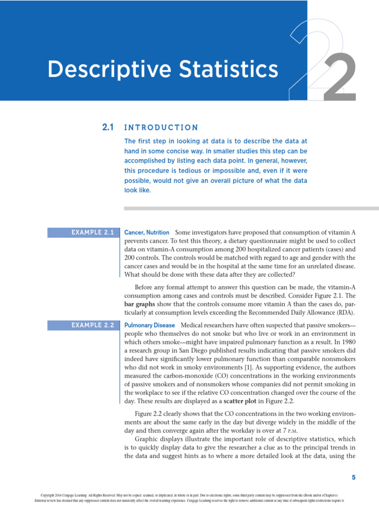 Chapter2 | PDF | Mode (Statistics) | Skewness