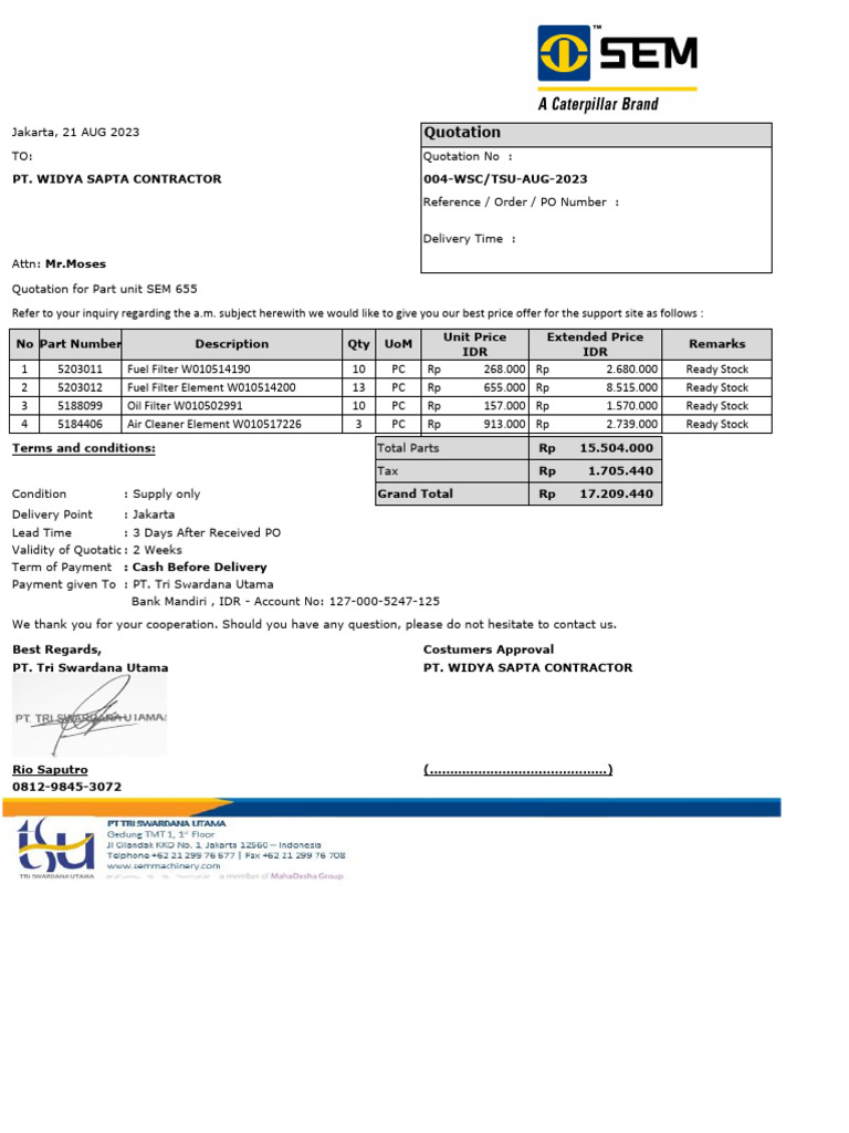 004-PT WIDYA SAPTA CONTRACTOR | PDF