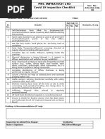 Daily Public Area Cleaning Checklist | PDF | Disinfectant