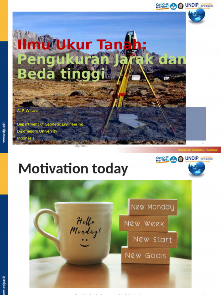 Jarak Dan Beda Tinggi | PDF