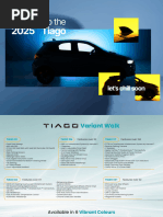 2025 Tata Tiago Brochure | PDF | Car | Front Wheel Drive Vehicles