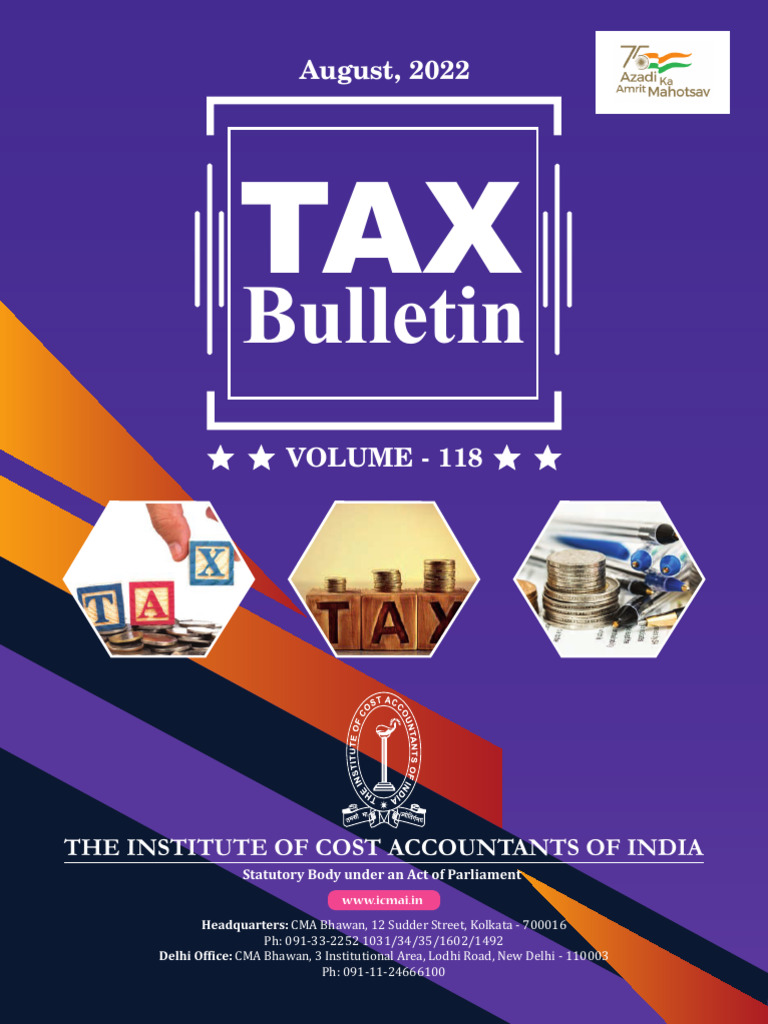 Tax Bulletin 118 | PDF | Value Added Tax | Taxes