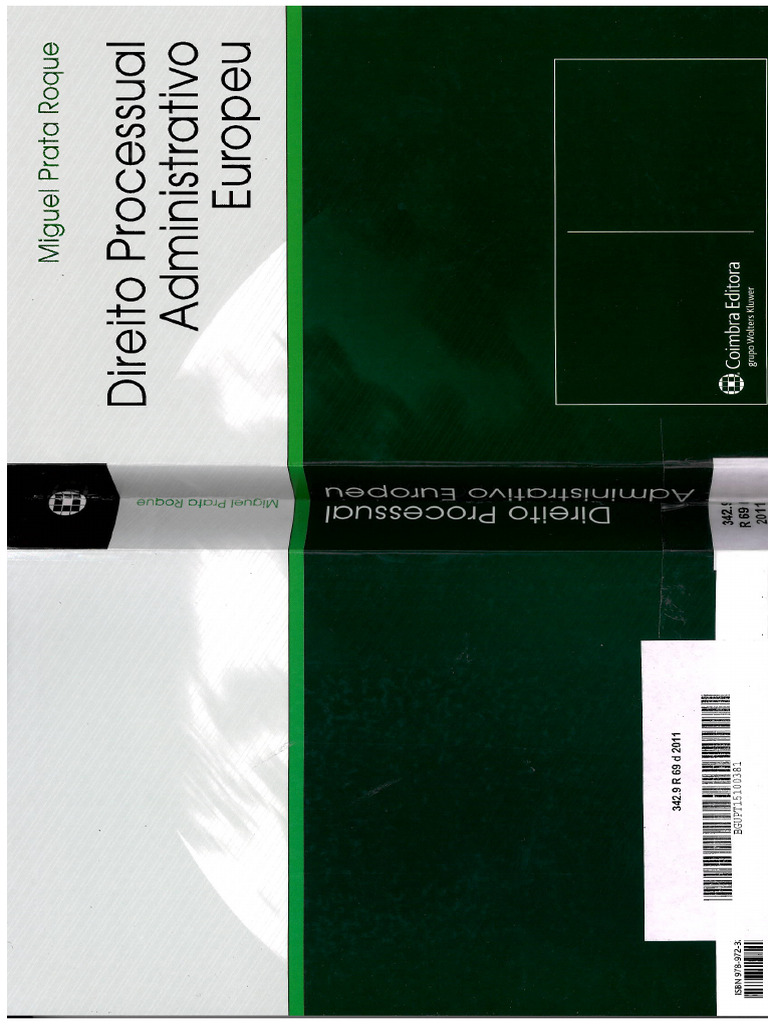 Dto Proc Admin Europeu - Miguel Prata Roque | PDF