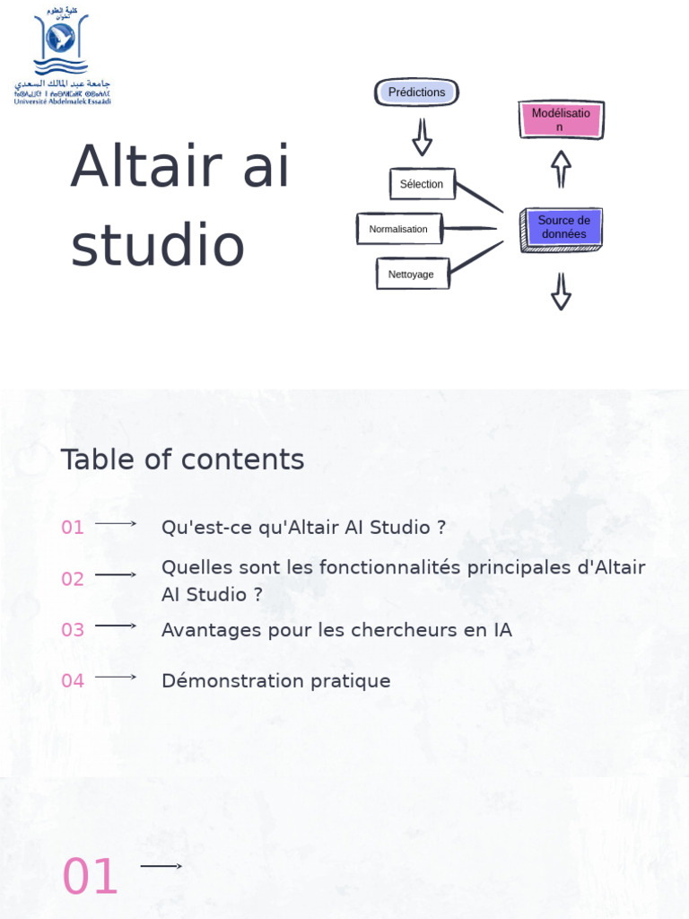 présentation-Altair studio ai | PDF | Science des données | Intelligence artificielle