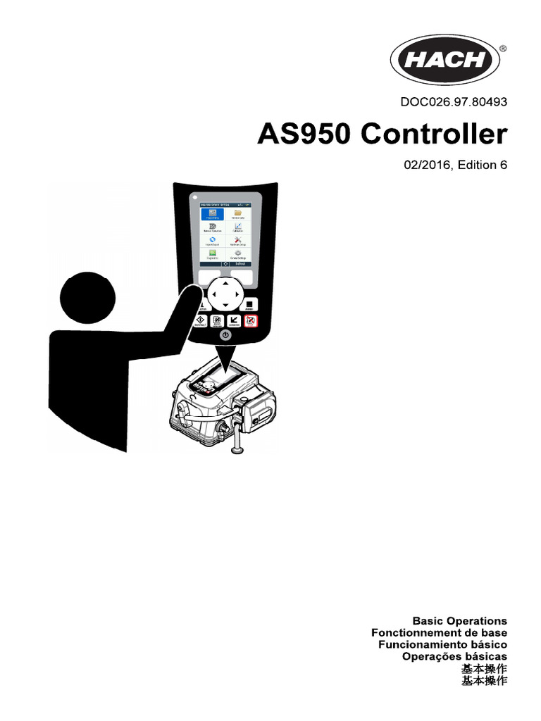 Manual AS950 Controller Hach | PDF
