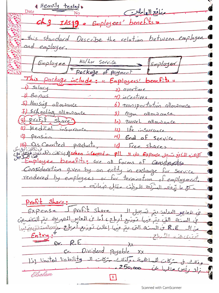 Ch.9 IAS19 empoyees_ benefits | PDF