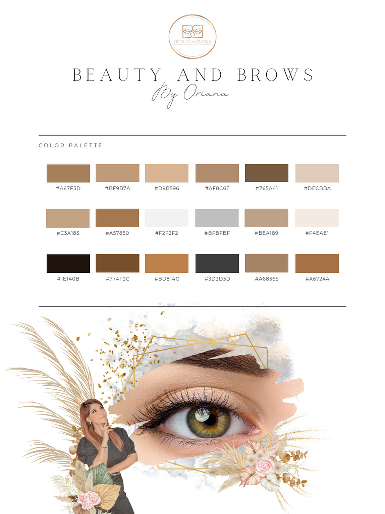 Color Palette for Beauty and Brows | PDF