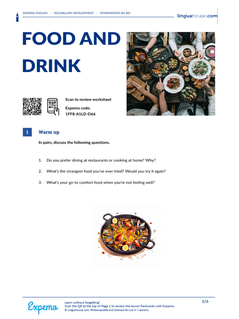 British vs. American Food Vocabulary | PDF | Zucchini | Foods