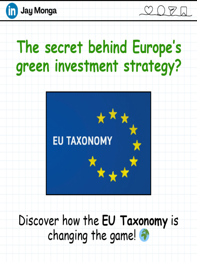 EU Taxonomy: Transforming Green Investments | PDF