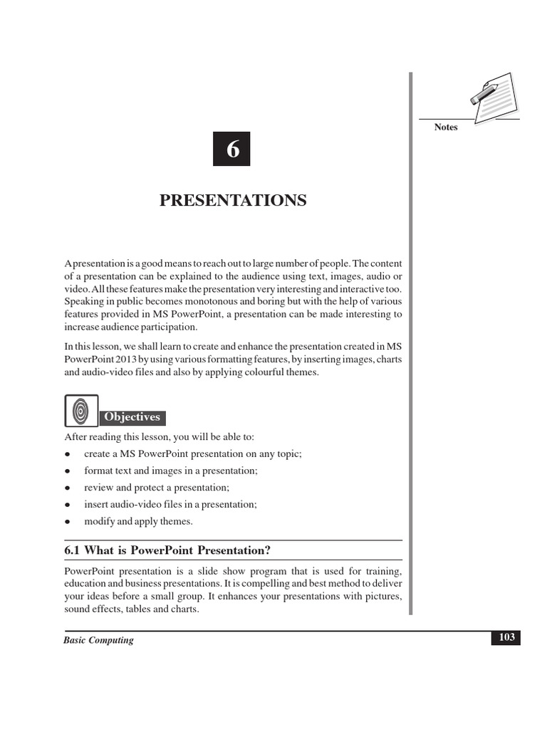 6. Digital Presentation | PDF | Hyperlink | Window (Computing)