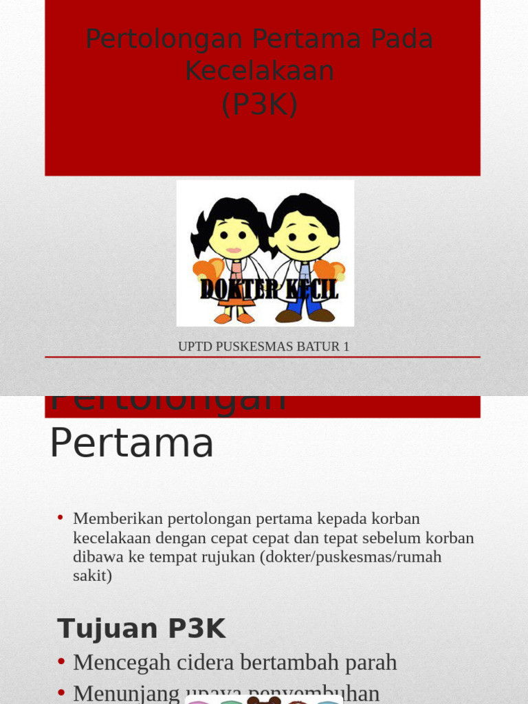 Pertolongan Pertama Pada Kecelakaan Dokcil | PDF