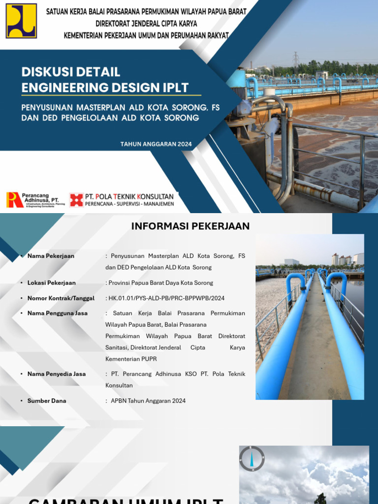 Masterplan IPLT Kota Sorong | PDF