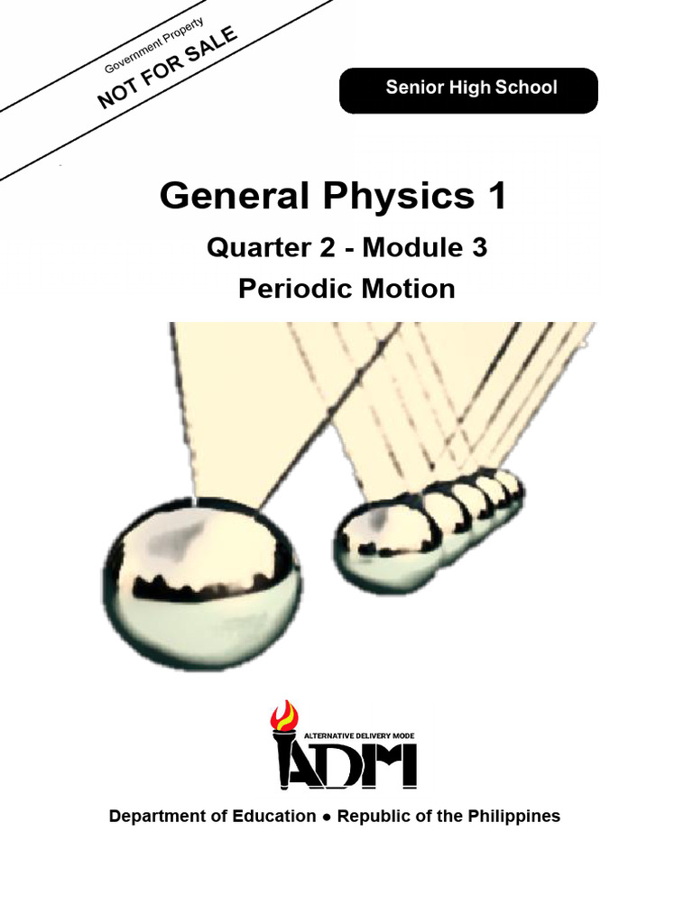 GeneralPhysics1 12 Q2 Mod3 Periodic-Motion | PDF | Oscillation | Frequency