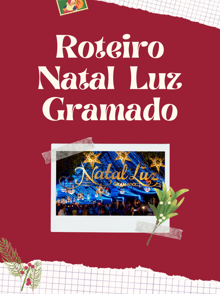 Roteiro de Natal Lux Gramado e Canela (Capa de revista)-2 | PDF | Alimentos