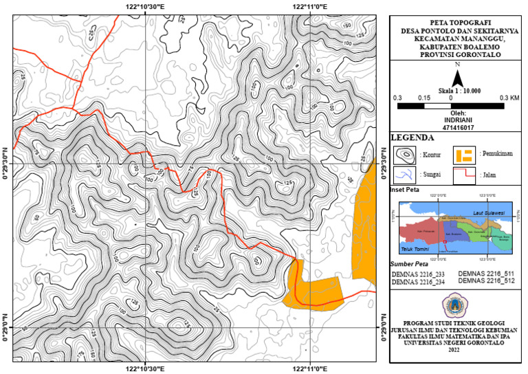 Peta Kontur FIX | PDF