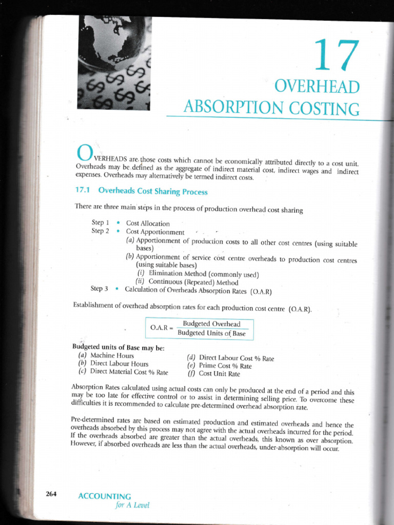 18.Overhead_Absorption_Costing | PDF