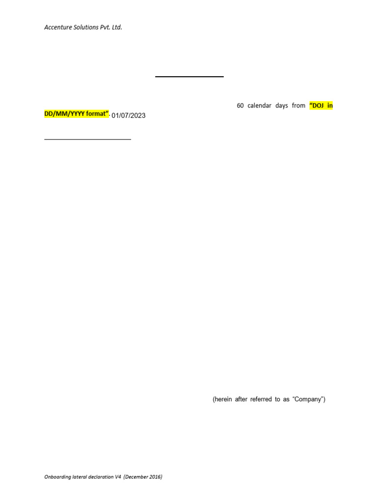 Employee Document Declaration Pdf 3179