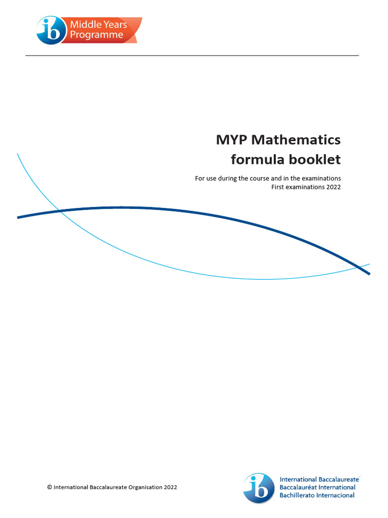 Formula Sheet - Grade-10 | PDF